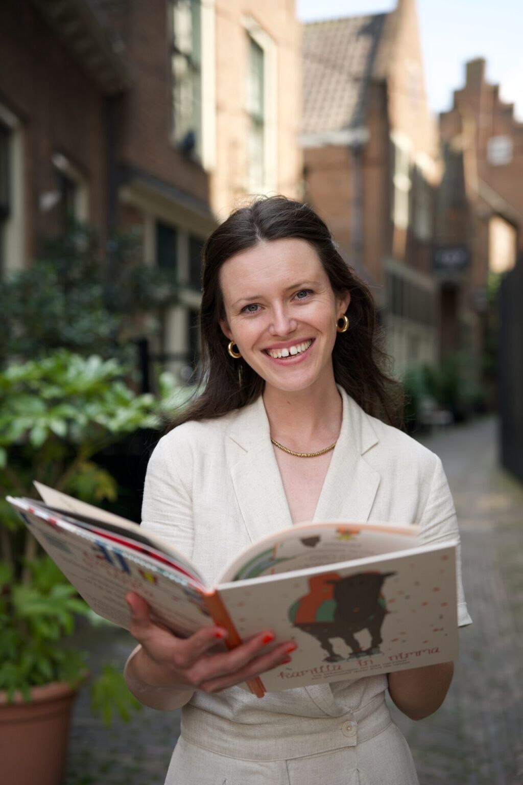 Eva de Waal schreef en illustreerde het eerste kinderboek over de ...