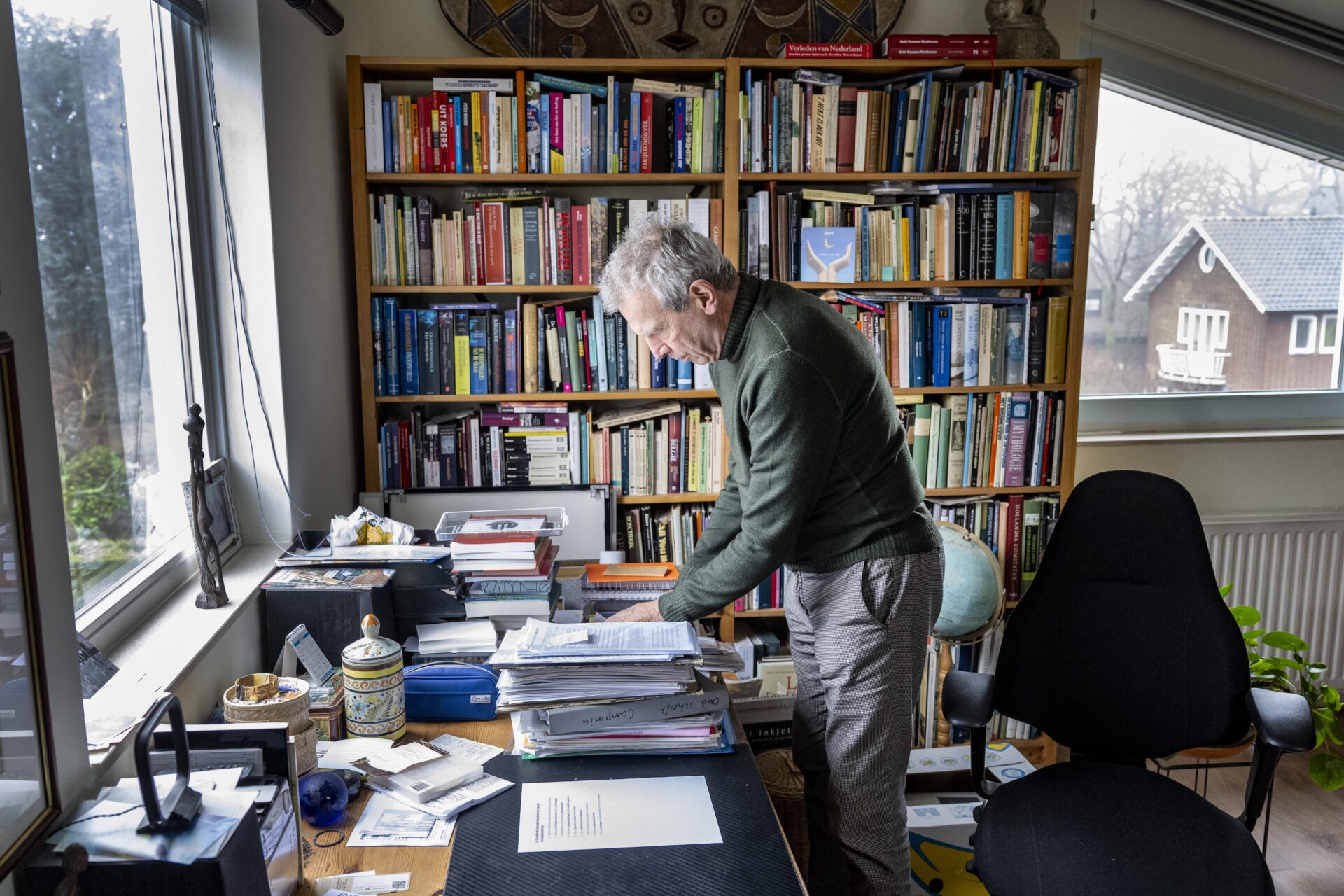 Ted van Hees doet onderzoek naar het oorlogsverleden van zijn ...